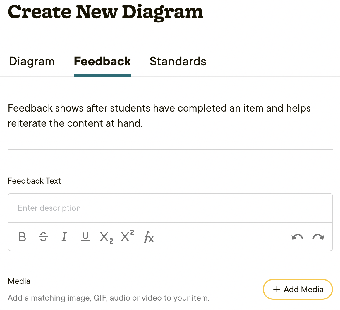 Add a Diagram Question to My Practice Set